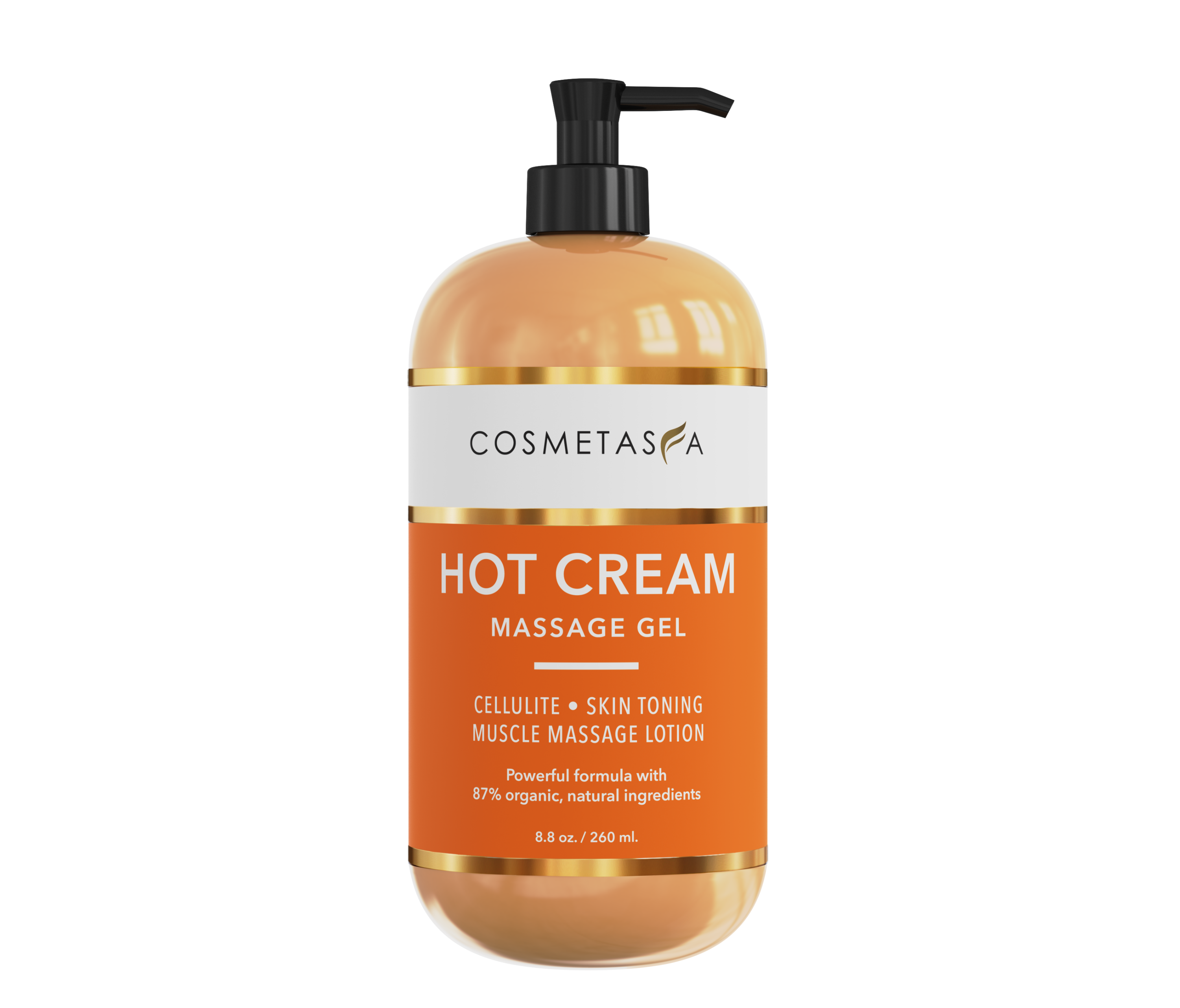 Cosmetasa Hot Cream Massage Natural Gel